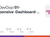 Github Skydevoop 01 Responsive Dashboard Using Html Css Javascript
