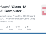 Github Saursum8 Class 12 Cbse Computer Science Python Project