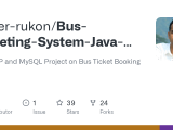 Bus Ticketing System Java Jsp Project Databasemodel Java At Master