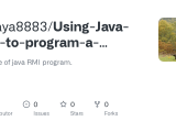 Github Rubaya8883 Using Java Rmi To Program A Simple Remote Bank