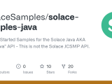Github Solacesamples Solace Samples Java Getting Started Samples For