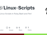 Github Fred Linux Scripts Various Linux Scripts In Ruby Bash And Perl
