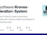 Github Rainsoftware Kronos Moderation System A Light Fork Of Adonis