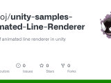 Github Luguoj Unity Samples Animated Line Renderer Demo Of Animated