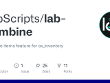Github Labscripts Lab Combine Combine Items Feature For Ox Inventory