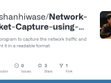 Github Bhushanhiwase Network Packet Capture Using Python Python
