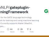 Github Gatenlp Gateplugin Learningframework A Plugin For The Gate