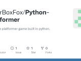 Github Gearboxfox Python Platformer A Simple Platformer Game Built