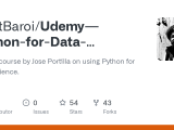 Udemy Python For Data Science And Machine Learning Bootcamp Python