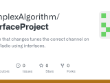 Github Complexalgorithm Interfaceproject Program That Changes Tunes