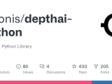 Github Luxonis Depthai Python Depthai Python Library