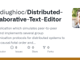 Github Claudiughioc Distributed Collaborative Text Editor Java