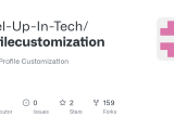 Github Level Up In Tech Profilecustomization Github Profile
