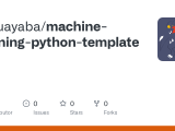 Github Elguayaba Machine Learning Python Template