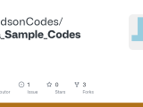 Github Davidsoncodes Java Sample Codes