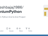 Github Romeshbajaj1986 Seleniumpython Selenium Python End To End Project