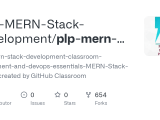 Github Plp Mern Stack Development Plp Mern Stack Development