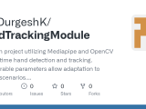Github Devdurgeshk Handtrackingmodule A Python Project Utilizing