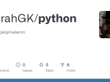 Github Emrahgk Python Python çalışmalarım