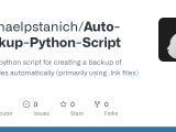 Github Michaelpstanich Auto Backup Python Script Simple Python