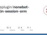 Github Noneplugin Nonebot Plugin Session Orm