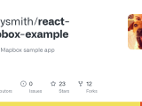 Github Laneysmith React Mapbox Example React Mapbox Sample App