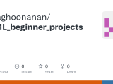Github J Raghoonanan Ai Ml Projects