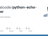 Github Temalcode Python Echo Server Python Echo Server
