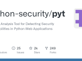 Github Python Security Pyt A Static Analysis Tool For Detecting