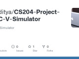Github Nerditya Cs204 Project Risc V Simulator Risc V Simulator