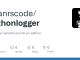 Github Brianrscode Pythonlogger Keylogger Sencillo Escrito En Python
