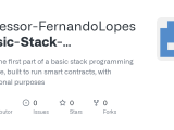 Github Professor Fernandolopes Basic Stack Programming Language Built