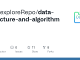 Github Codexplorerepo Data Structure And Algorithm