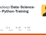 Github Maladeep Data Science With Python Training