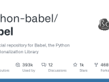 Github Python Babel Babel The Official Repository For Babel The