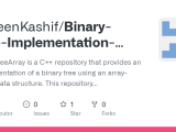 Branches Noreenkashif Binary Tree Implementation Using Array Data