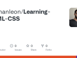 Github Lukmanleon Learning Html Css