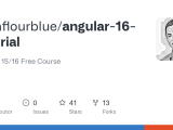 Github Cornflourblue Angular 16 Tutorial Angular 15 16 Free Course