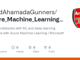 Github Faridahamadagunners Azure Machine Learning Examples Python