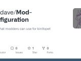 Github Reckdave Mod Configuration A Mod That Modders Can Use For