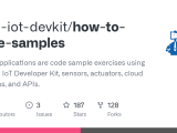 Github Intel Iot Devkit How To Code Samples These Applications Are