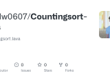 Github Hardw0607 Countingsort Java Countingsort Java