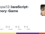 Github Jsenpai12 Javascript Memory Game