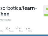 Github Tensorbotics Learn Python Learn Python Basics