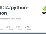 Github Nvidia Python Jetson Python Utilities For Nvidia Jetson