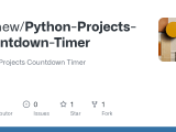 Github Natnew Python Projects Countdown Timer Python Projects
