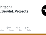 Github Ricchitech Java Servlet Projects