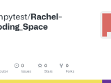 Github Learnpytest Rachel S Coding Space