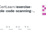 Github Ghcertlearn Exercise Enable Code Scanning Using Codeql