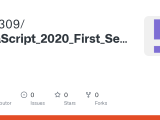 Github Bae309 Javascript 2020 First Semester